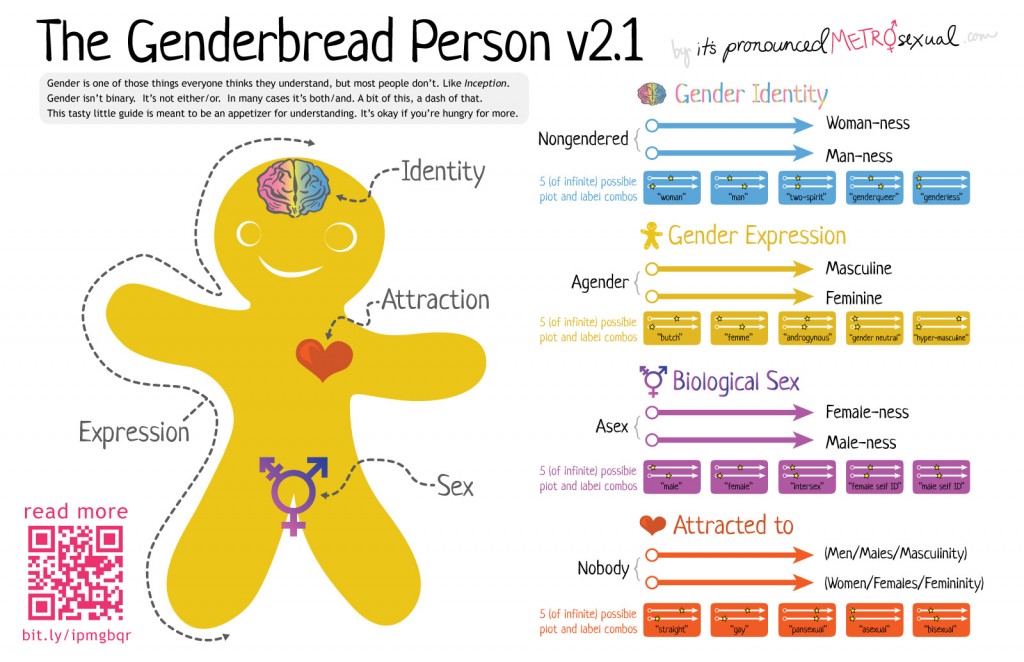 The Genderbread Person - It's Pronounced Metrosexual